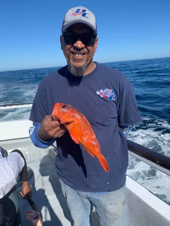United Composites Fishing San Nicholas Island aboard the Toronado ...